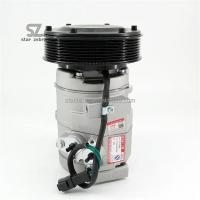 China Excavator AC Compressor E330C 10S17C ST170203 PV8 R134a 24V for sale
