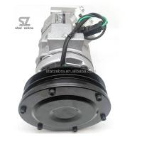 China Air Conditioning Compressor for E320D Excavator in Construction Machinery Requirement for sale