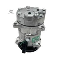 China EC 210 Excavator 24V Air Conditioning Compressor Spare Parts for Building Material Shops for sale
