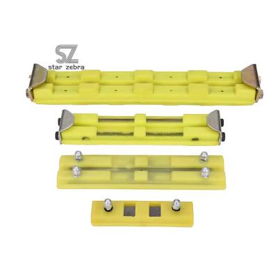 China Bolt-On Clip-On Rubber Pad Shoes for Excavators 300mm Easy Installation for sale