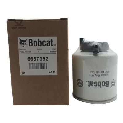 China Bob Excavator 6667352 Agricultural Machinery Oil Filter Element 6657635 Diesel Filter for Machinery Repair Shops for sale