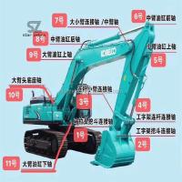 China Excavator Bucket Pin 30-120mm Diameter Fire-Resistant Wear-Resistant Long-Lasting for sale