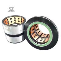 China Excavator Single Sleeve Alloy Copper Horse Head Unilateral Shaft Sleeve 80mm for Building Material Shops for sale