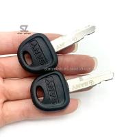 China Sany Excavator Ignition Door Key 13.4x12.7x12.7mm for SY85C SY115 SY200C SY245 SY285 SY700 SY480 SY550 for sale