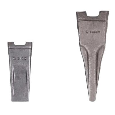 China Doosan DH60-500 Forged Flat Bucket Teeth Sharp Teeth Tooth Seat for Excavator for sale