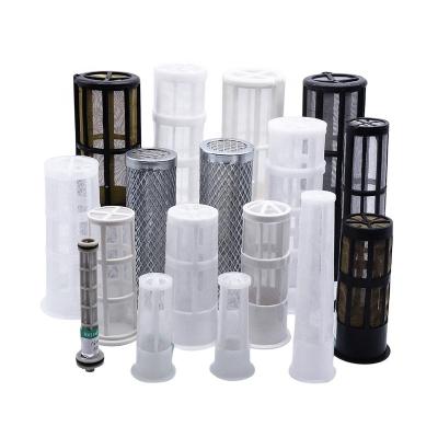 China Plastic and Stainless Steel Oil Tank Filter Screen for CAT ZAX PC SDLG SANY Excavator 100-200mm for sale