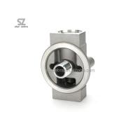 China Excavator Fuel Filter Head 093-7521 207-4 for E200B E320B 0.5kg Metallic for sale