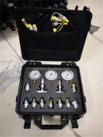 China Digital Hydraulic Pressure Gauge Set Diagnostic Test Kit for Excavators 3kg Stainless Steel for sale