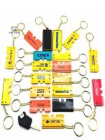 China Excavator Alloy Track Chain Plate Key Chain for Hitachi Kato Doosan Kobelco Komatsu Sany 20mm for sale