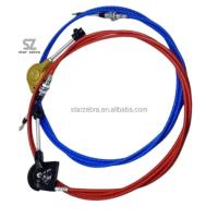 China Excavator Throttle Cable for Hitachi Daewoo Hyundai Kobelco Manual Hand Control 1.5m for sale