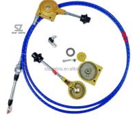China Excavator Throttle Cable for Hitachi Daewoo Hyundai Kobelco Manual Hand Control 1.5m for sale
