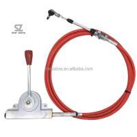 China Excavator Throttle Cable for Hitachi Daewoo Hyundai Kobelco Manual Hand Control 1.5m for sale