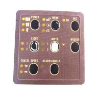 China Excavator Monitor Display Panel Surface Sticker for CAT E312 E320 E330V1V2 Plastic 0.1kg for sale
