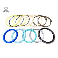 China Excavator Repair Kit 320E 320D2 Bucket Arm Cylinder Oil Seal Kit 456-0209 for sale