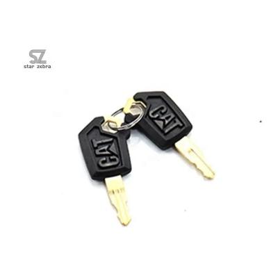 China Excavator Ignition Keys Compatible with CAT336 349D 329 320B 313D2 Start Door Opening Key Accessories for sale