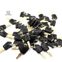 China Excavator Ignition Keys Compatible with CAT336 349D 329 320B 313D2 Start Door Opening Key Accessories for sale