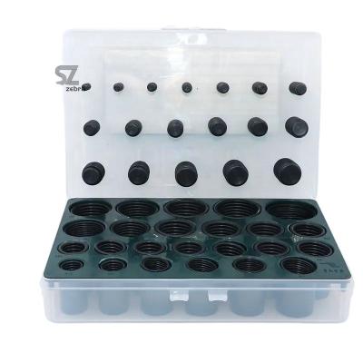 China Nitrile O-ring Kit 666PCS 90 Shore A for KOBELCO Excavator Repair Shops for sale
