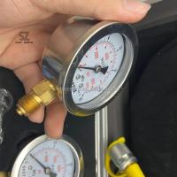 China Excavator Hydraulic Oil Pressure Gauge Repair Box Set for Pilot Pump Detection 600 Bar for sale