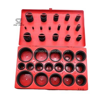 China 30 Size O-Ring Kit Set NBR FKM Silicone Rubber 20-90 Shore Hardness OEM Seal for Excavator for sale