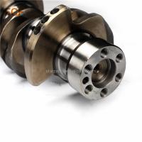 China Forged Steel Crankshaft 112310-4480 for Isuzu 6BG1T Forklift Engine 55.5kg for sale