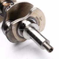 China FCF DCT Forged Steel Crankshaft ME300086 for Mitsubishi 6D34T Excavator SK230-6 55kg for sale