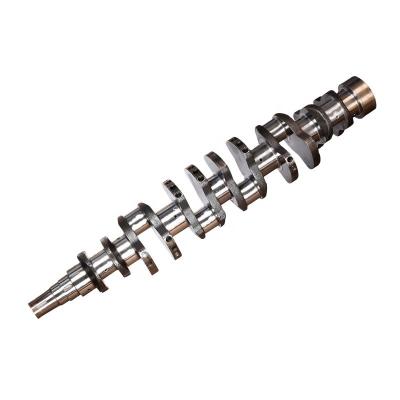 China Forged Steel Crankshaft 6127-31-1012 for Komatsu S6D155 Engine Excavator Parts 225.2kg for sale
