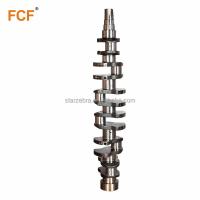 China Forged Steel Crankshaft 6127-31-1012 for Komatsu S6D155 Engine Excavator Parts 225.2kg for sale