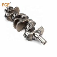 China Forged Steel Crankshaft 8944436620 for Isuzu 4JB1 2.8L Non-turbo Diesel Kobelco Excavator 31kg for sale