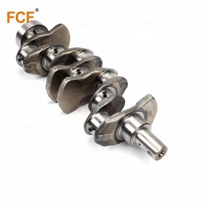 China Forged Steel Crankshaft 8944436620 for Isuzu 4JB1 2.8L Non-turbo Diesel Kobelco Excavator 31kg for sale