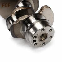 China Forged Steel Crankshaft ME013667 ME012350 for 4D30 4D31 Engine Excavator Parts 33kg 80cm for sale