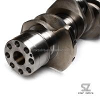 China FCF DCT Forged Steel Crankshaft 8-94396737-4 68kg for 6HK1 Excavator Engine Accessories for sale