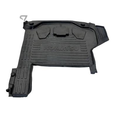 China Excavator Cabin Rubber Floor Mat for PC60-7 PC200-5 PC200-6 PC200-7 PC200-8 2.5mm Thick Durable for sale