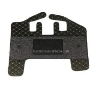 China SANY SY55 SY60 Excavator Cab Foot Mat Durable PU Material Custom Fit Floor Carpet Cushion for sale