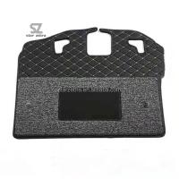 China PC60-7 Excavator Cab Foot Mat Floor Mat for Construction Works Black Red for sale