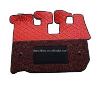 China E320V1V2 Excavator Cab Floor Mat Cabin Foot Mat Black Red Heavy Duty Rubber for sale
