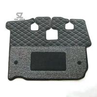 China E320V1V2 Excavator Cab Floor Mat Cabin Foot Mat Black Red Heavy Duty Rubber for sale