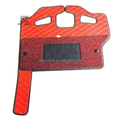 China Excavator Rubber Cab Foot Mat for PC200-8 Cabin Floor Mats Durable Anti Slip for sale
