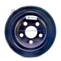 China Black Round Steel Belt Pulley 20524754 for EC380 EC480 Excavator Engine Parts for sale