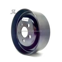 China Black Round Steel Belt Pulley 20524754 for EC380 EC480 Excavator Engine Parts for sale