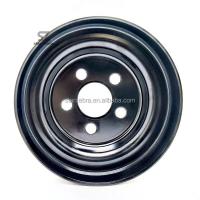 China Black Round Steel Belt Pulley 20524754 for EC380 EC480 Excavator Engine Parts for sale