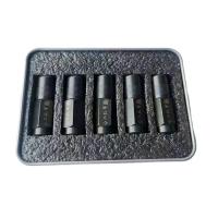 China Aluminum Alloy Double Hexagon Grease Nozzle Flat Mouth Tip for Butter Gun Hose Hard Pipe Accessories 8mm for sale