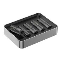 China Aluminum Alloy Double Hexagon Grease Nozzle Flat Mouth Tip for Butter Gun Hose Hard Pipe Accessories 8mm for sale
