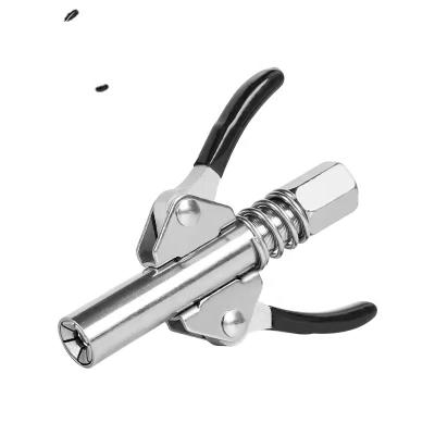 China Cavitt 10000psi High Pressure Grease Gun Coupler 90x15mm Double Handle Nozzle Nipple for sale