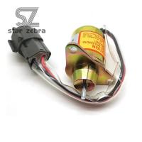 China Excavator Engine Shutoff Solenoid 12V 1503ES-12S5SUC12S Flameout Solenoid 119233-77932 for 4TNV94 for sale