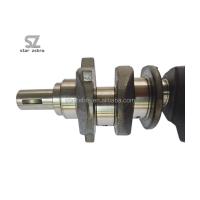 China Forged Steel Crankshaft 4LE1 4LE2 60kg for Excavator Engine Cylinder Block SK75 ZX55 for sale
