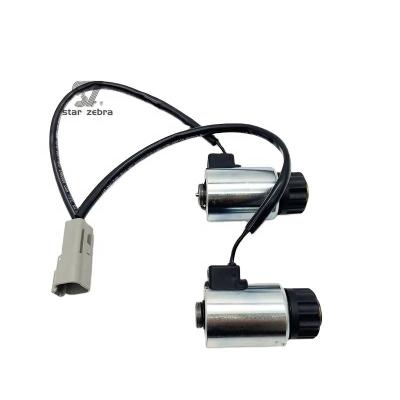 China Komatsu UC4020757708 Solenoid Coil 24V for Excavator Wheel Loader WA270 WA320 WA380 Engine Stop for sale
