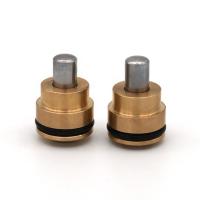 China Silver Hydraulic Joystick Pusher for Doosan DH225-7 DX225 Excavator Pilot Pusher 10mm Piston OD for sale
