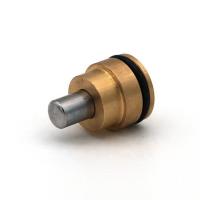 China Silver Hydraulic Joystick Pusher for Doosan DH225-7 DX225 Excavator Pilot Pusher 10mm Piston OD for sale