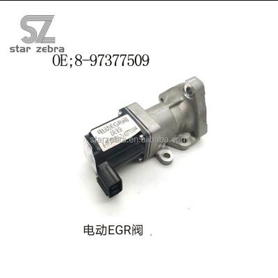 China Excavator EGR Valve 8973775097 8-97377509-7 8980982575 Exhaust Gas Circulation Valve 1.5kg for sale