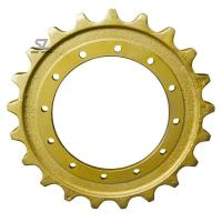 China VOLVO EC80D Excavator Undercarriage Chain Rail Supporting Wheel Drive Tooth Guide Wheel Tensioning Device for sale